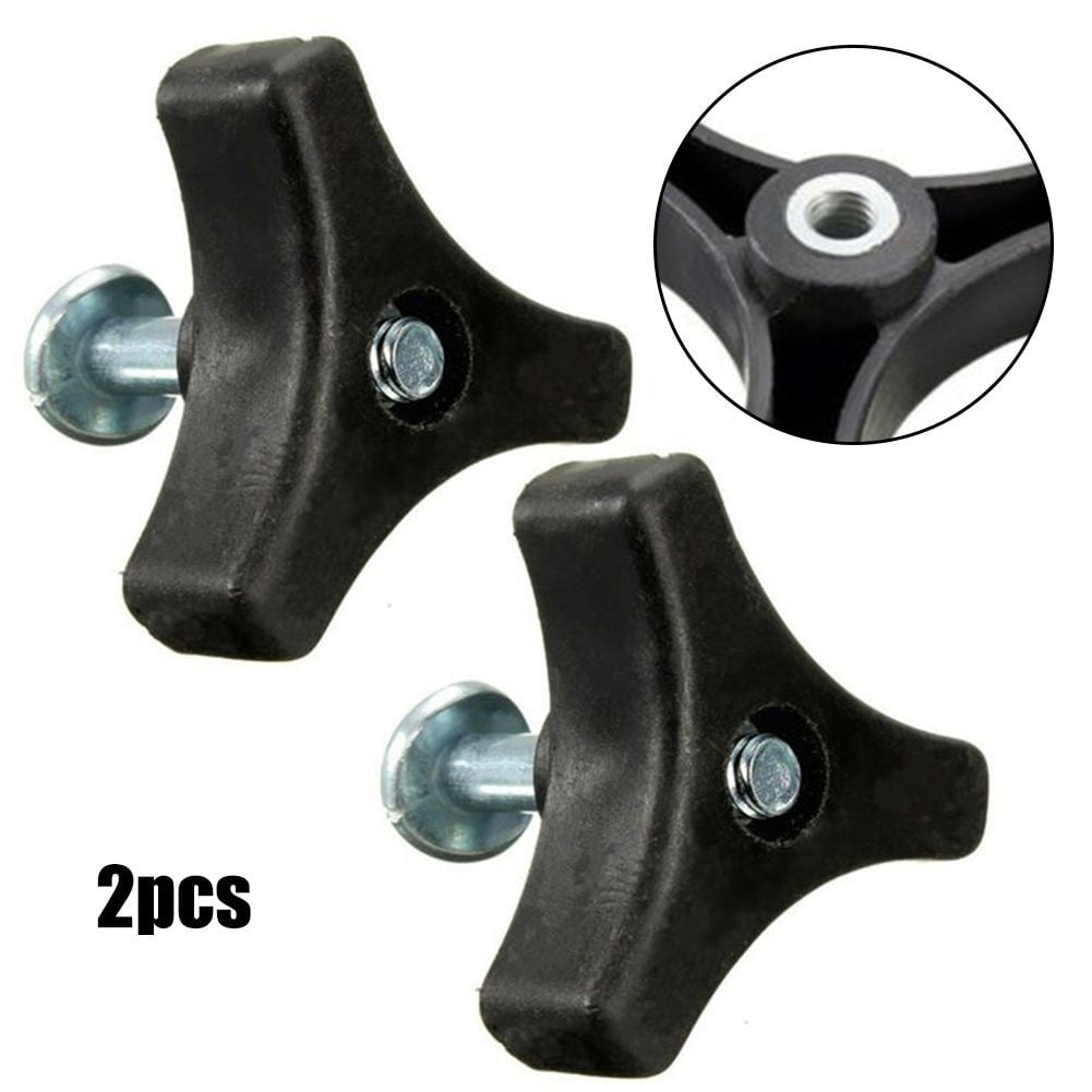 2PCS Triangle Handle Knob Nut Screw Bolt Fits for Honda, Hayter ...