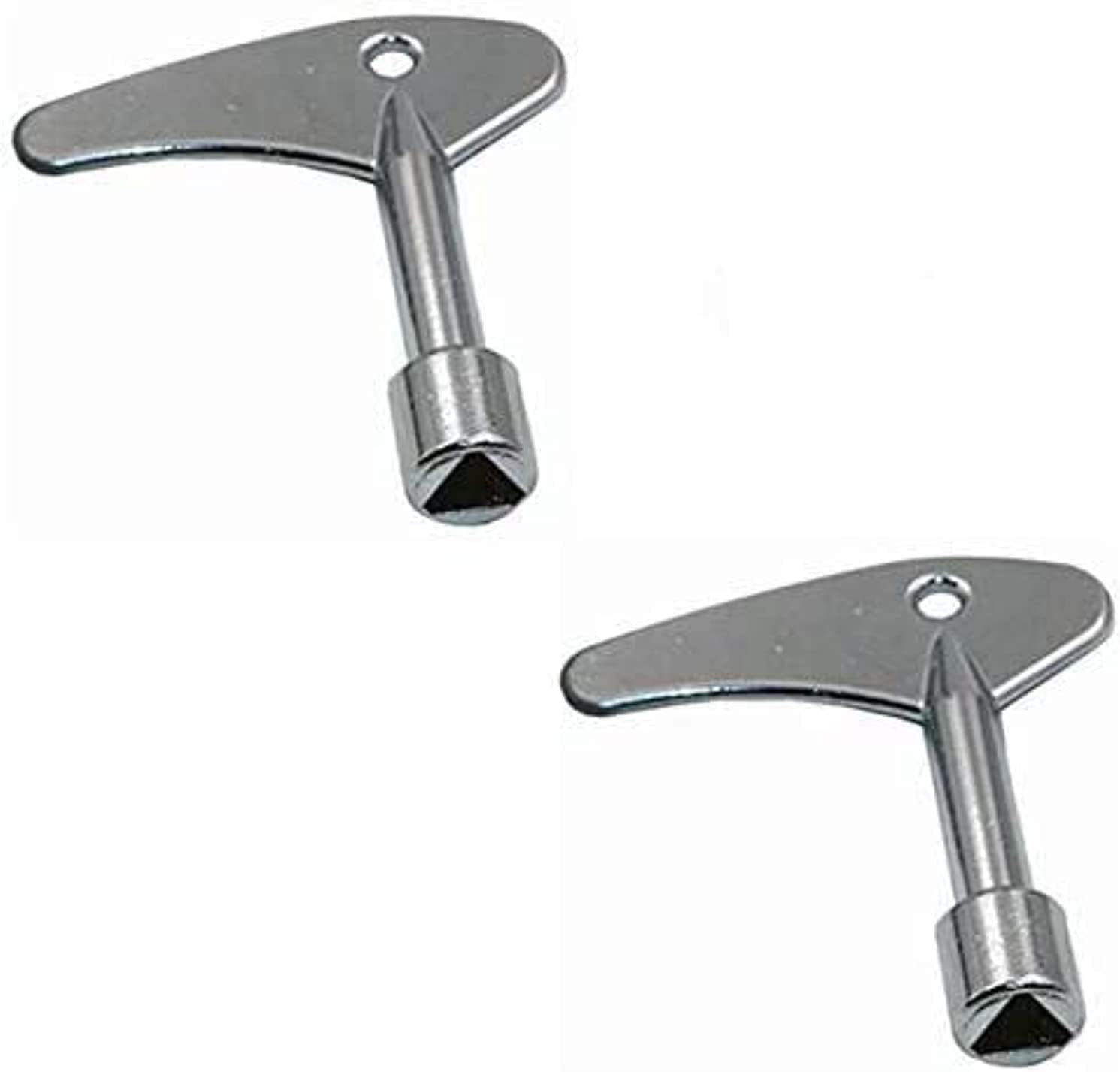 2PCS Triangle Key Utility Service Key Gas Electric Elevator Emergency ...
