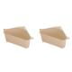 2PCS Triangular Sink Sponge Holder, Corner Drain Basket with Suction ...