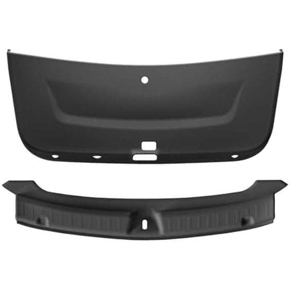 2PCS Trunk Tailgate Mat & Rear Bumper Guard for Tesla Model Y Juniper ...