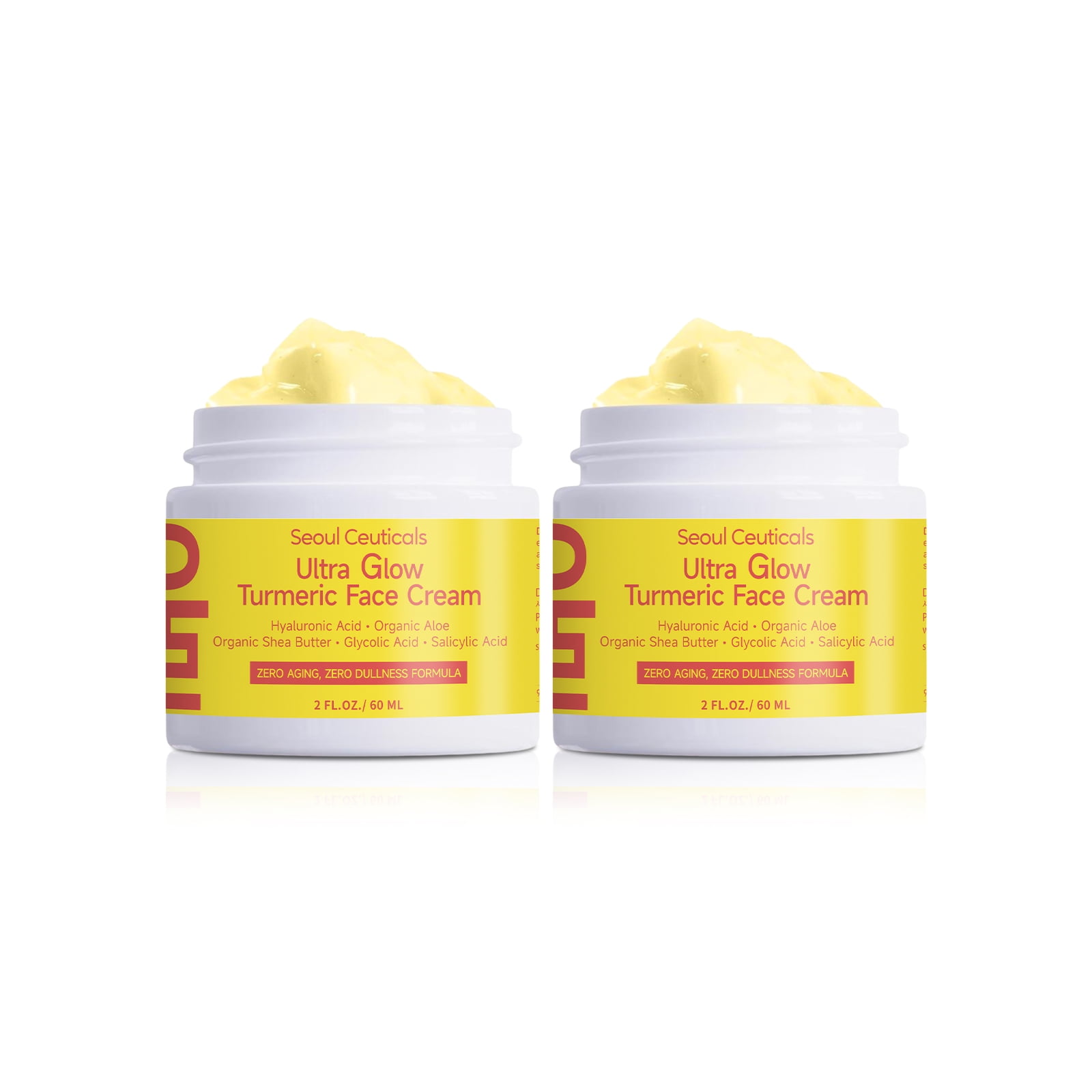 2PCS Turmeric Shea Butter Milk Cream, Enriched with Shea Butter And ...