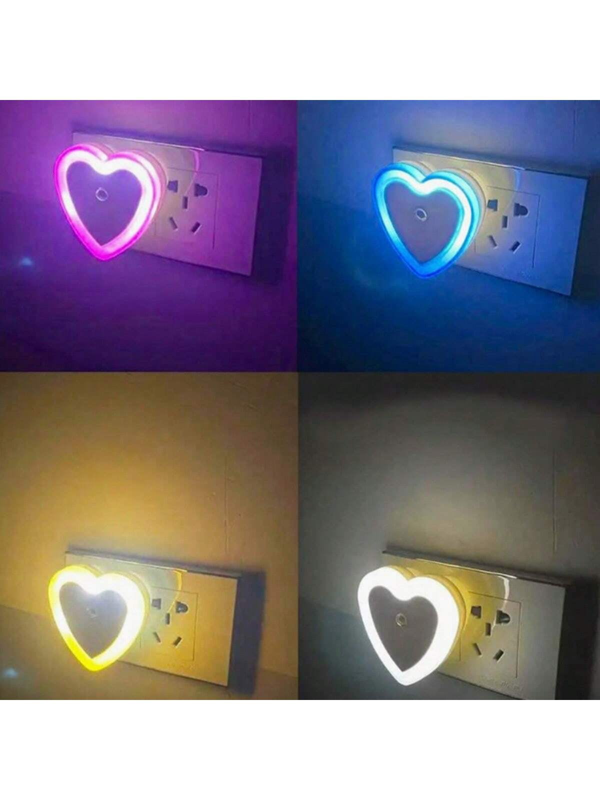 2PCS US Plug Energy Saving LED Night Light With Dusk To Dawn Sensor ...