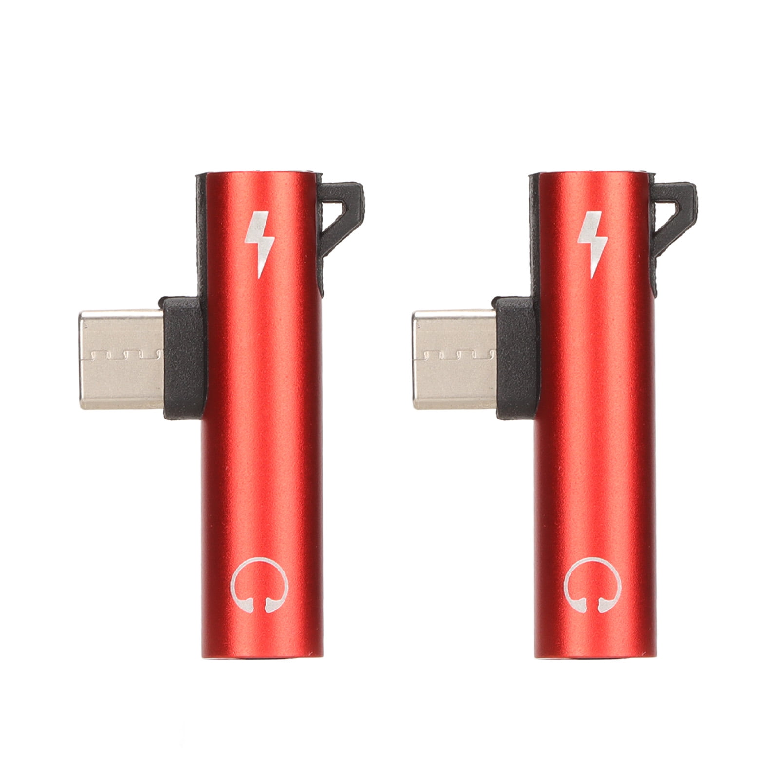 2PCS USB C to 3.5mm Audio Adapter 2 in 1 Audio Charging USB C to Audio ...