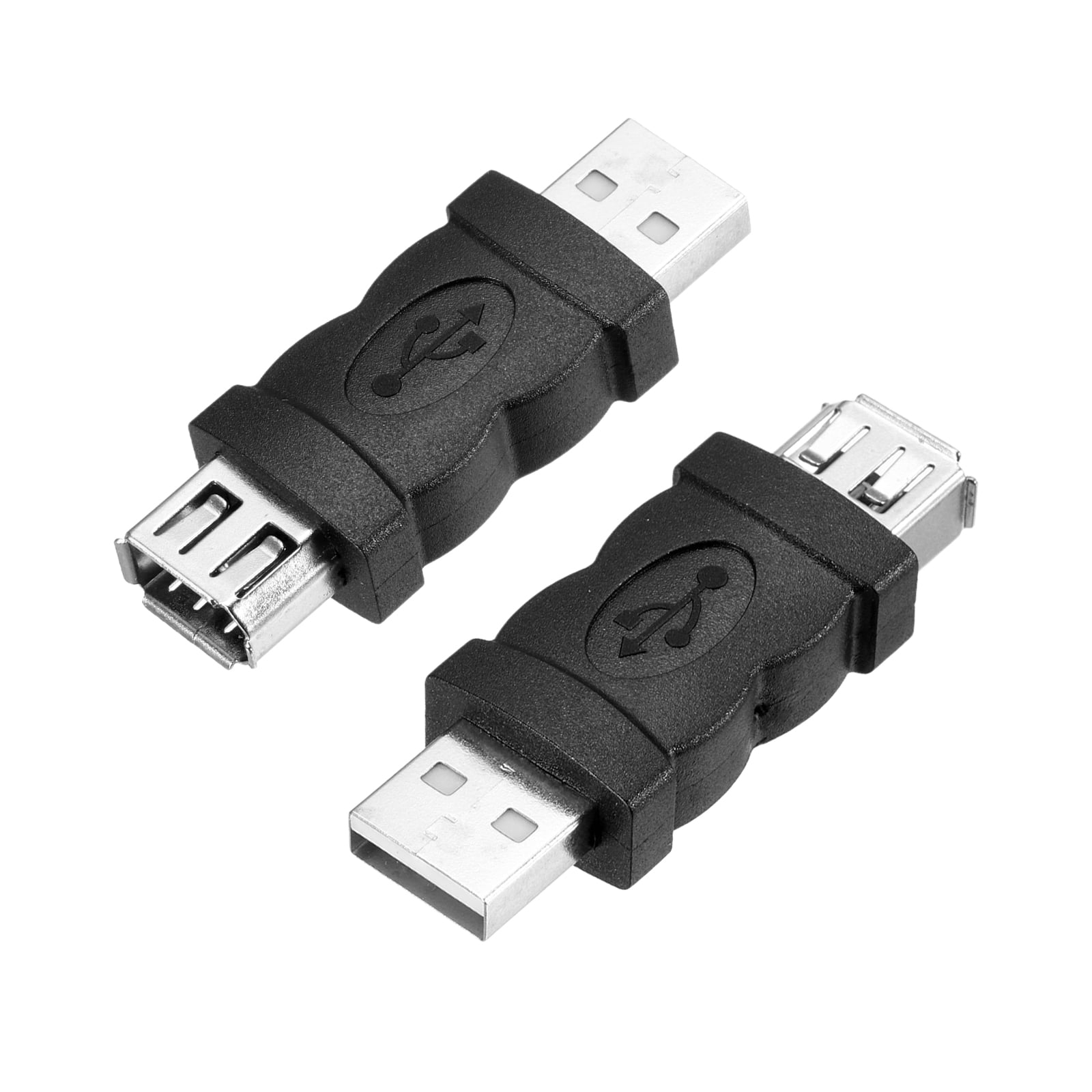 2PCS USB Male to IEEE 1394 6 Pin Female 800Mbps Adapter Cable Data ...