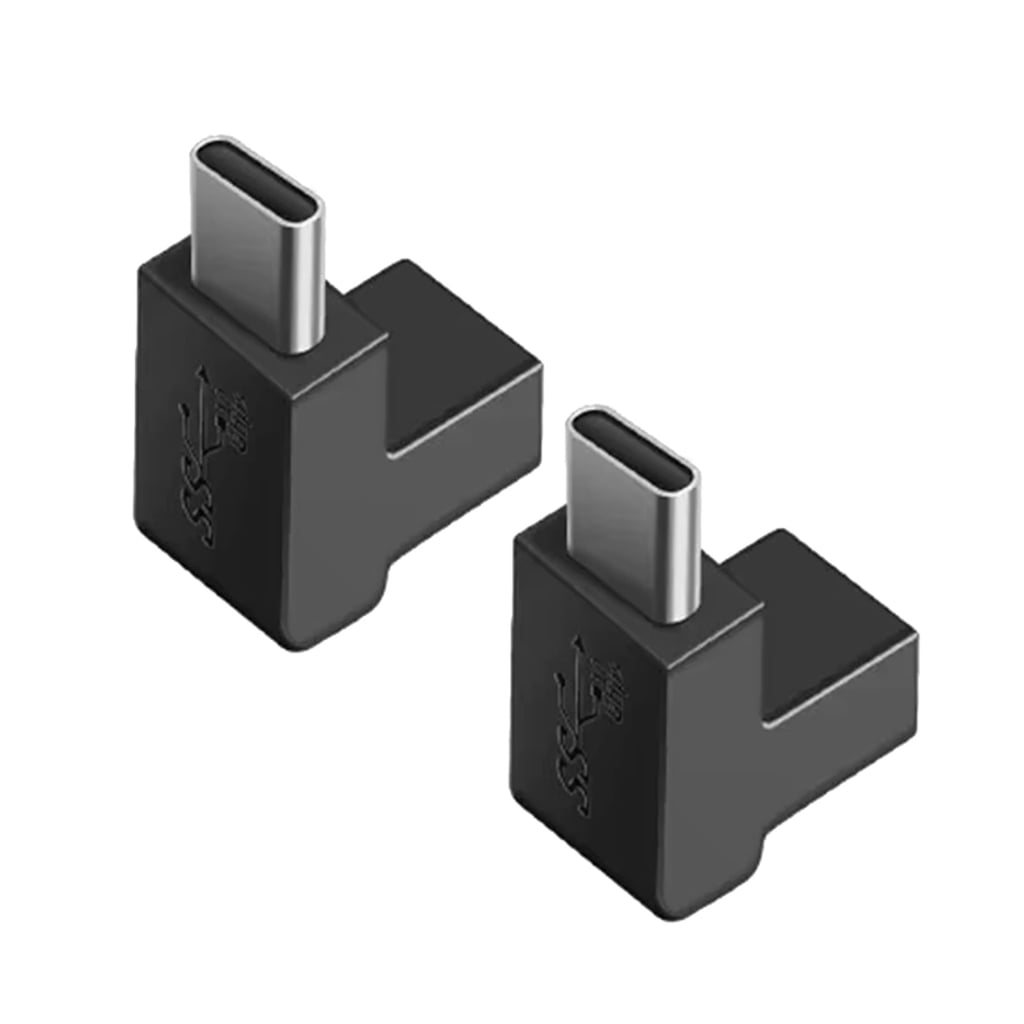 2PCS USB3.1 Type C Fast Adapter with Male Female Head Optional for Easy ...