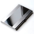 2PCS Ultra-thin Stainless Steel Business Card Holder, Minimalist Metal ...