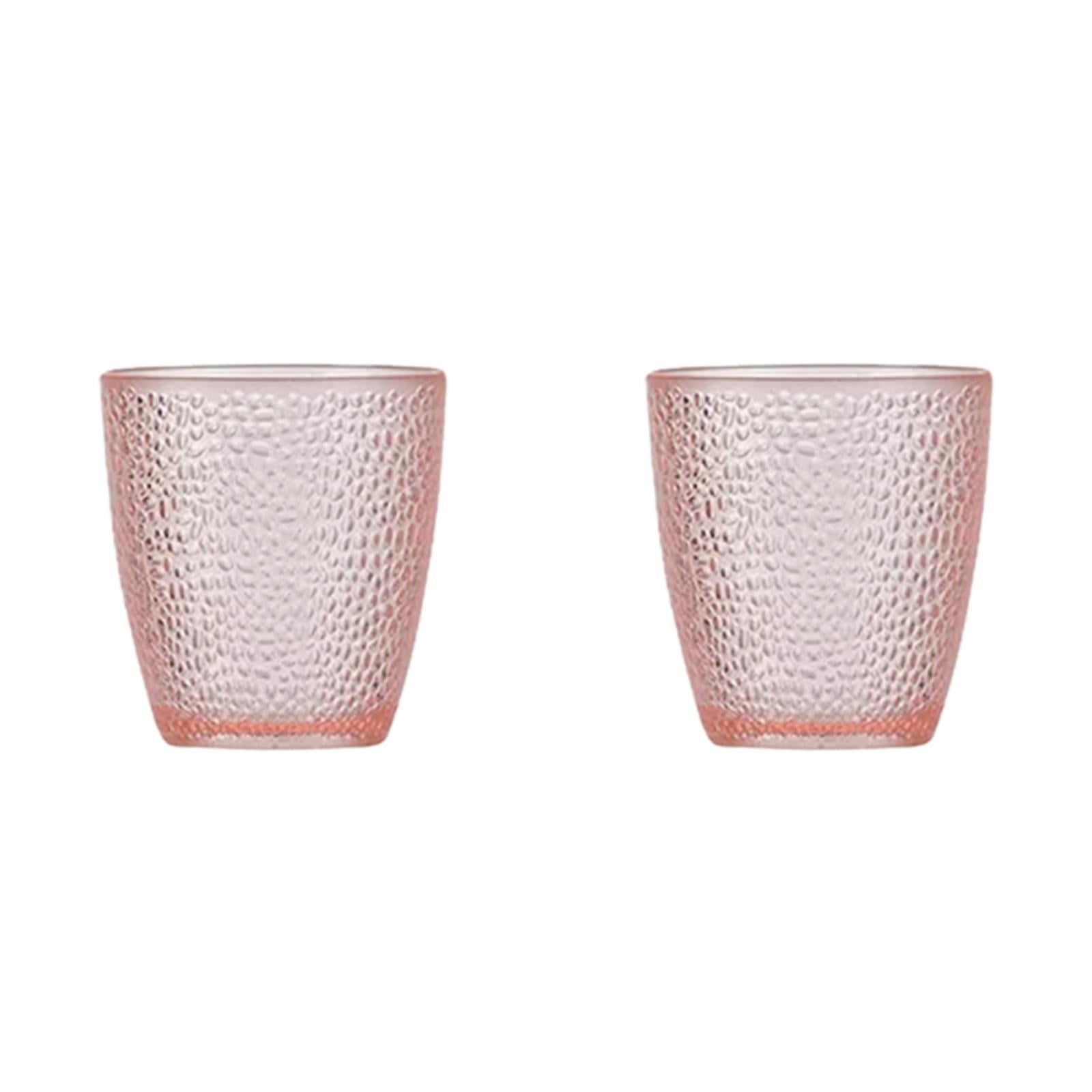 2PCS Unbreakable Acrylic Drinking Glasses - Clear Tumblers for , Juice ...
