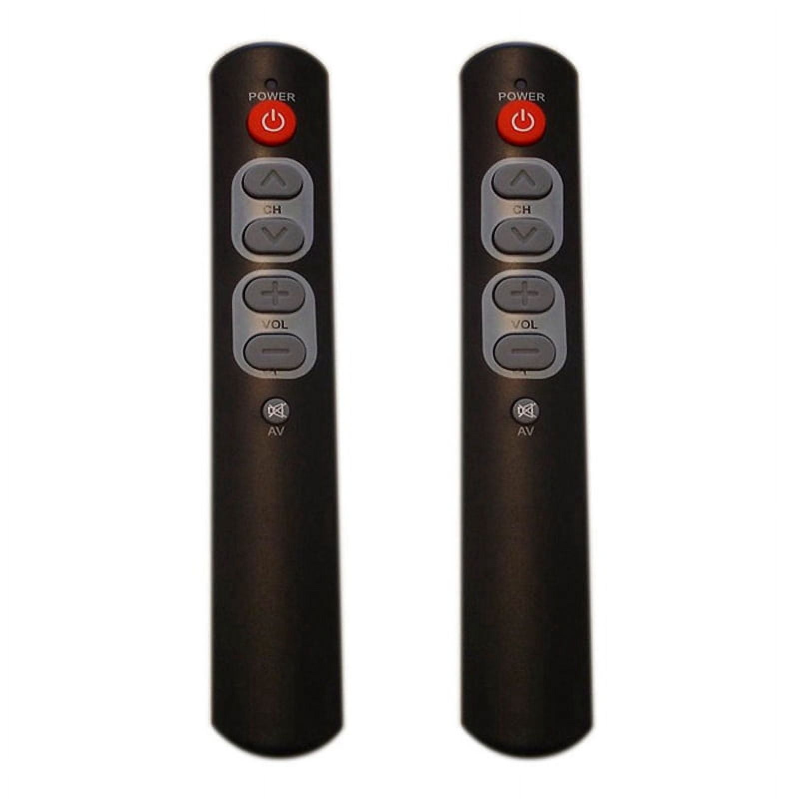 2PCS Universal 6-Button Smart Remote Control IR Copy Learning Function ...