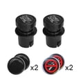 2PCS Universal Car Cigarette Lighter Plug Outlet Cover Cap Power Socket ...