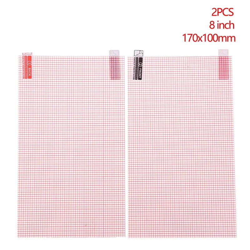 2PCS Universal Screen Protector 5/6/7/8/9/10/11/12 Inch Smart Phone ...