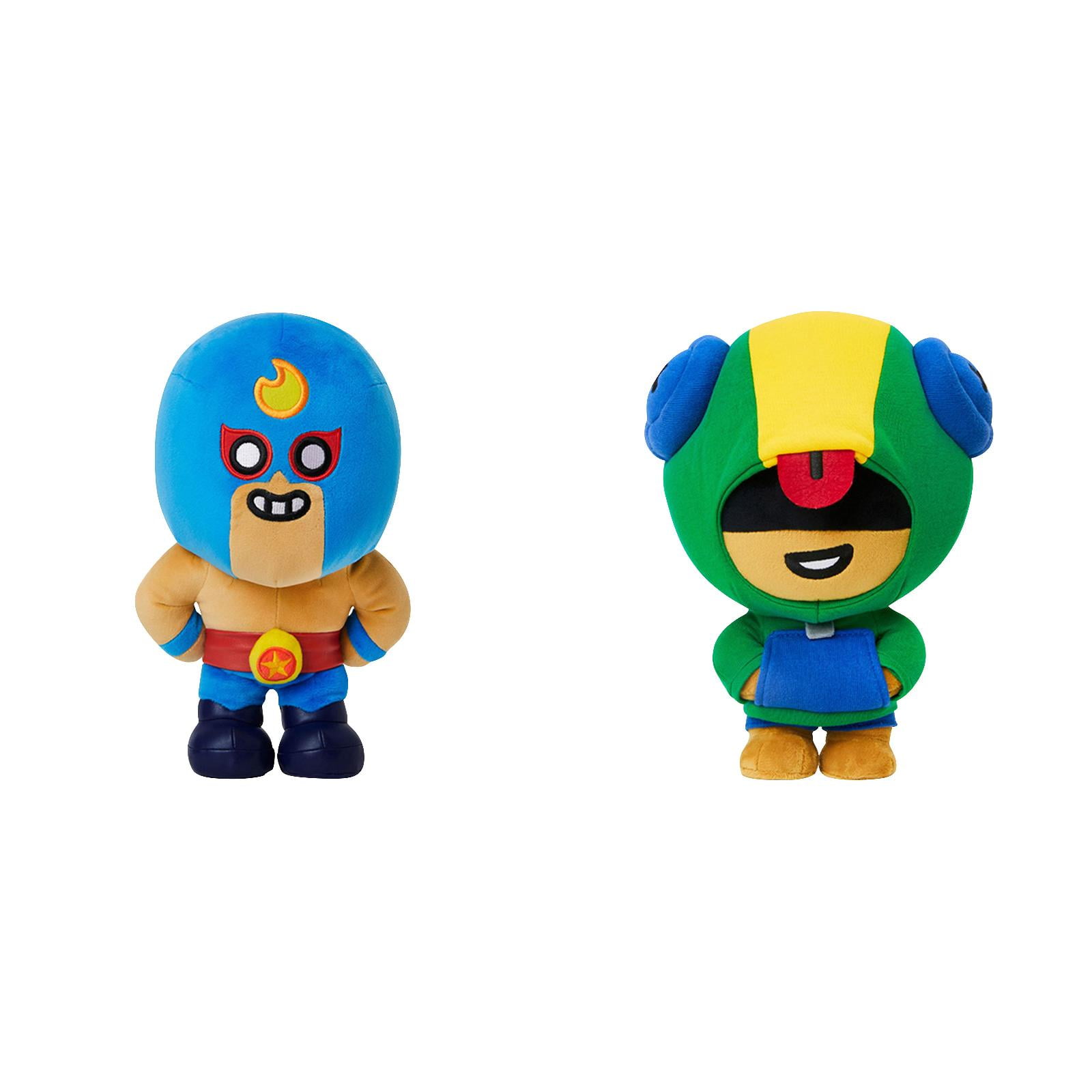 2PCS Upgraded Brawl Stars Plush Doll, 9.8 Inch Stuffed Animals & Toys ...