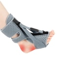 2PCS Upgraded Plantar Fasciitis Night Splint 3 Adjustable Straps for ...