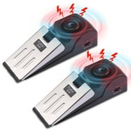 2-Pack Safety Wedge Door Stop Alarm Stopper Blocking Travel Home ...