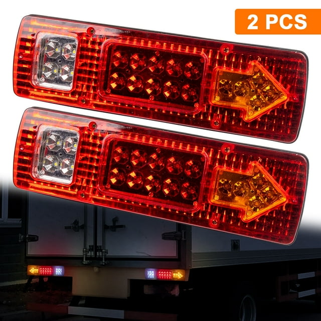 Rear LED Tail Light fits Truck, Van Caravan, 2 Pieces - Walmart.com