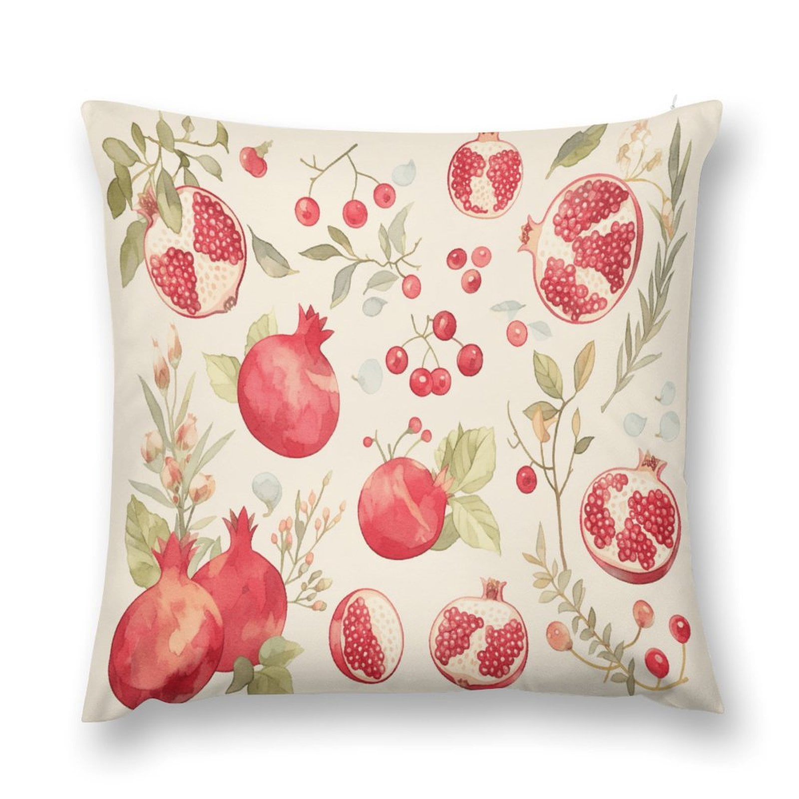 2PCS Various Fruits Throw Pillow Covers 18x18 Decorative Pillows Case ...