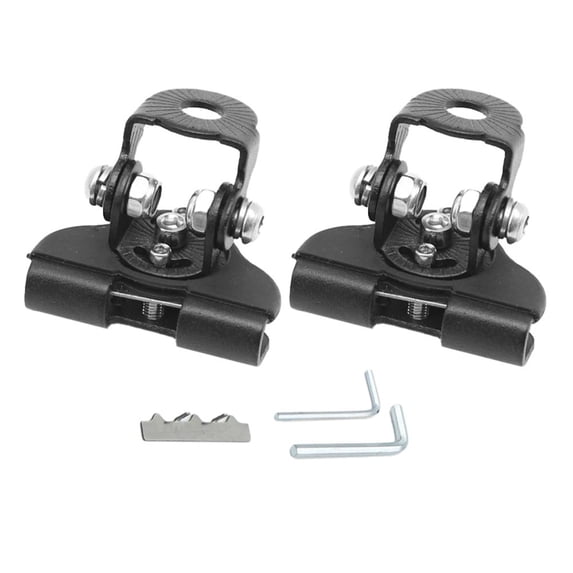 2PCS Vehicle Bonnet Spotlight Mounts Car-Hood Lamp Brackets Offroad Led ...