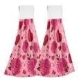 2PCS Velcro Hangable Hand Towels Quick-Drying Hanging Kitchen Towels ...