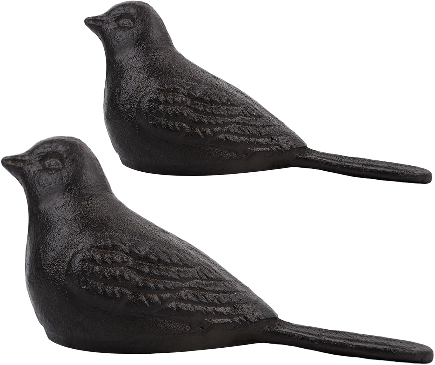 2PCS Vintage Bird Iron Door Stop – Heavy-Duty Rust-Proof Door Holder ...