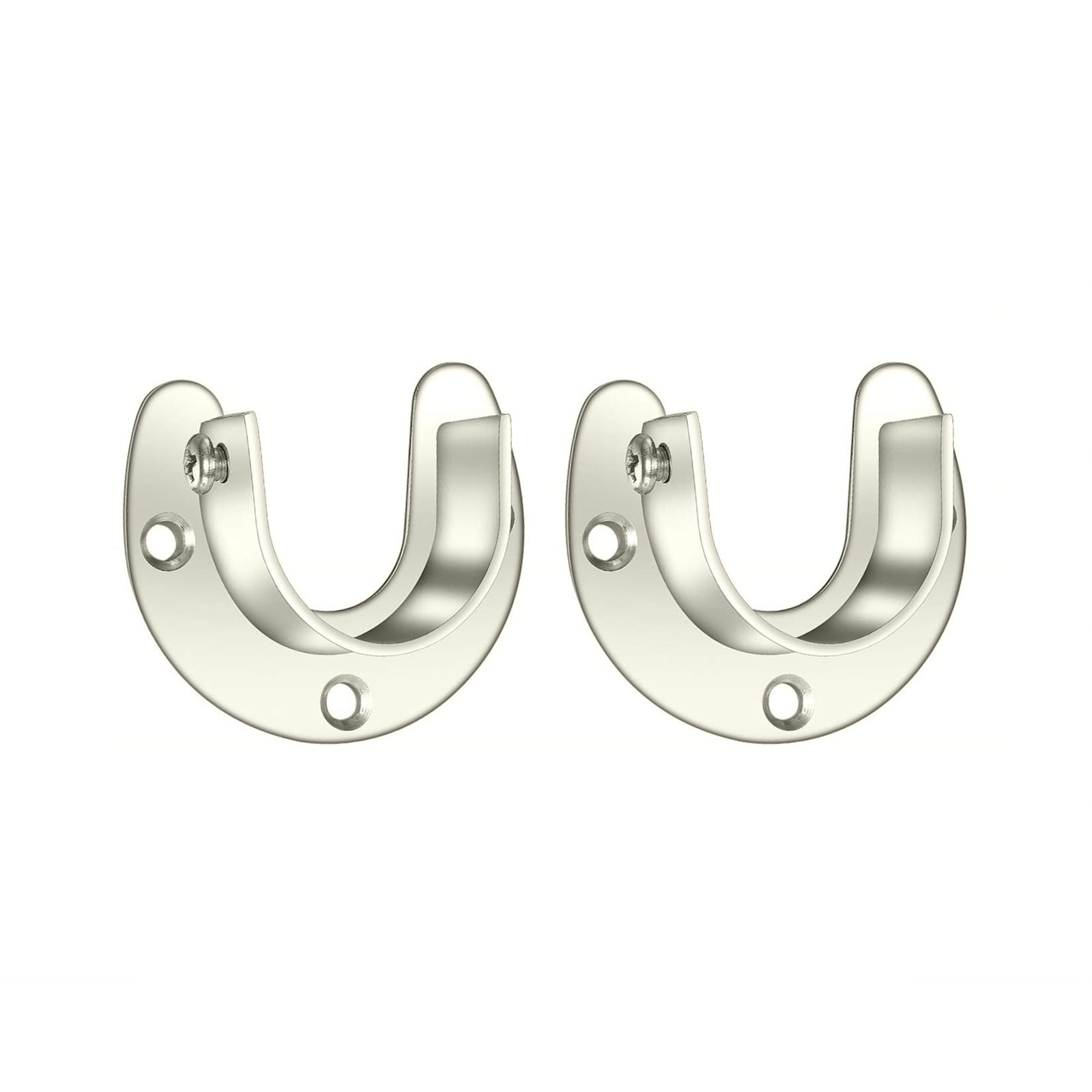 2PCS Wardrobe Bracket Supports Heavy Duty Rod Holder Wardrobe ...