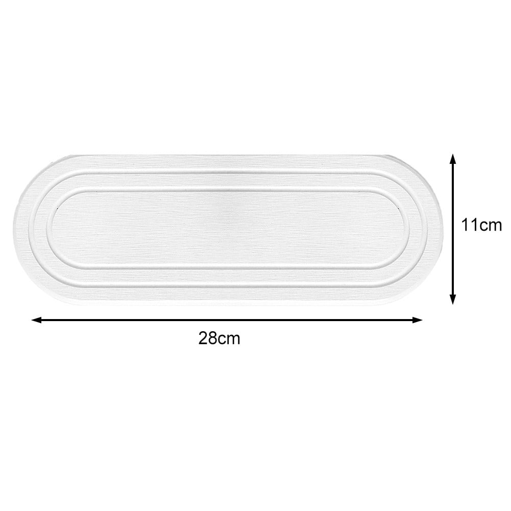 2PCS Water Absorbing Stone Tray, Fast Drying Diatomite Stone Sink Tray ...