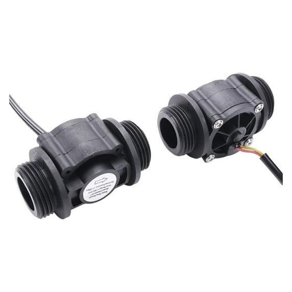 2PCS Water Flow Sensor Fuel Flow Meter Water Meter Sensor Flowmeter Water Sensor Counter ...