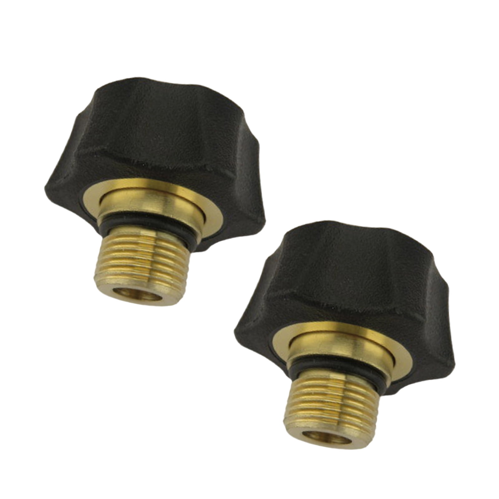 2PCS Water Inlet Fitting For Pressure Washer Pumps 3/8 Male To 3/4 ...
