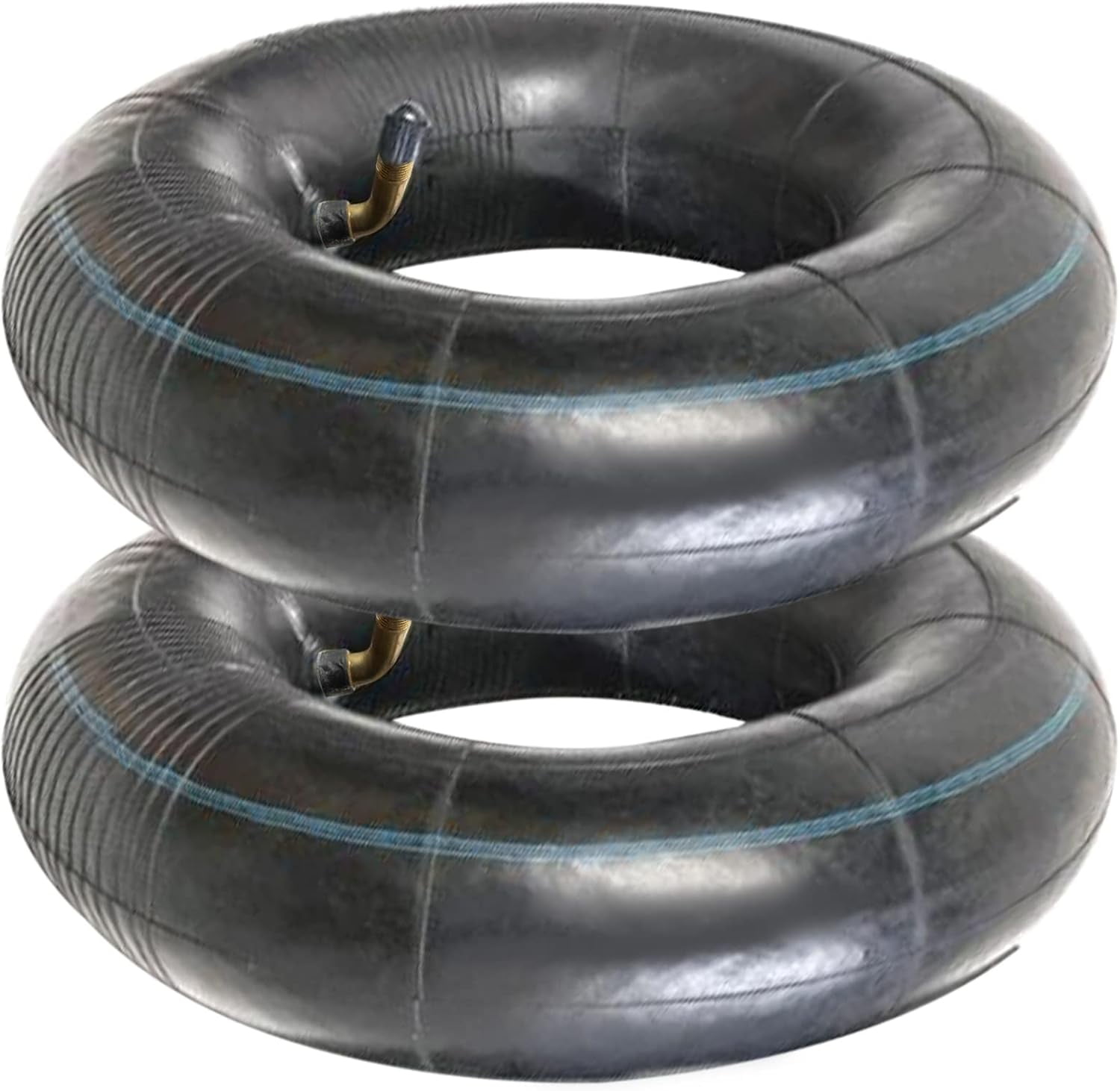 2PCS Wheelbarrow Inner Tube 4.10/3.50-4 Bent Valve Fits 10" Wheelbarrow ...