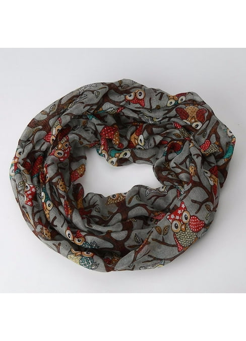 Wrapables Lightweight Winter Holiday Infinity Scarf, Snowmen - Walmart.com