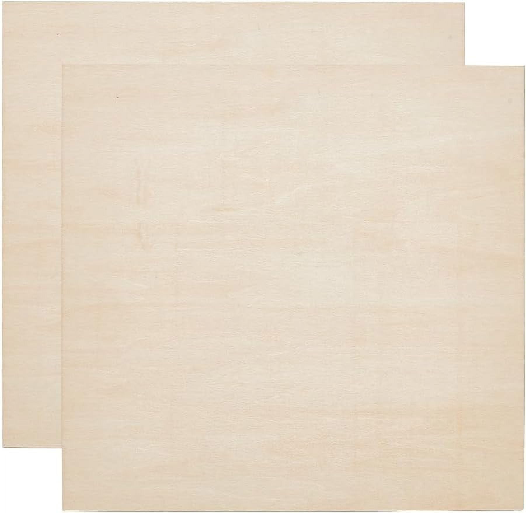 2PCS Wood Veneer Sheets Laser Cut 12x12 Inches Self Adhesive Rectangle ...