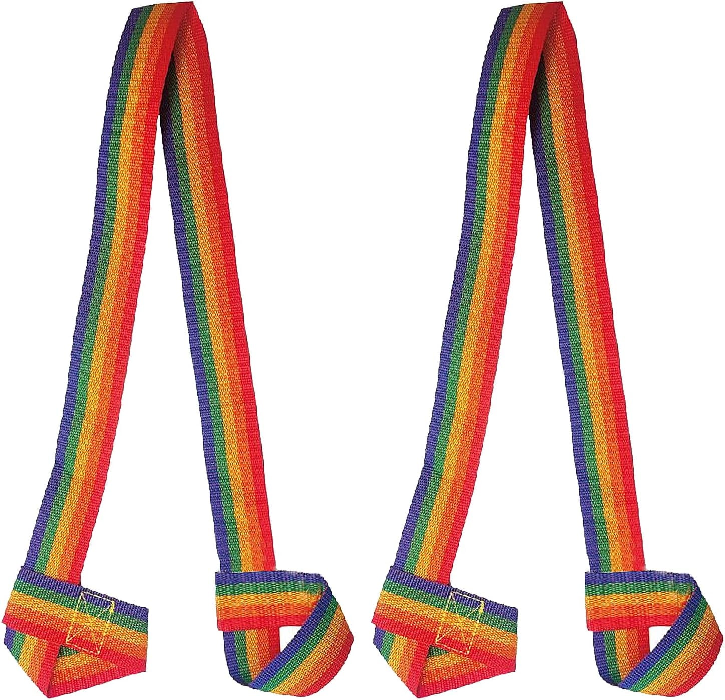 2PCS Yoga Mat Strap Multi-Purpose Adjustable Yoga Mat Carrier Straps ...