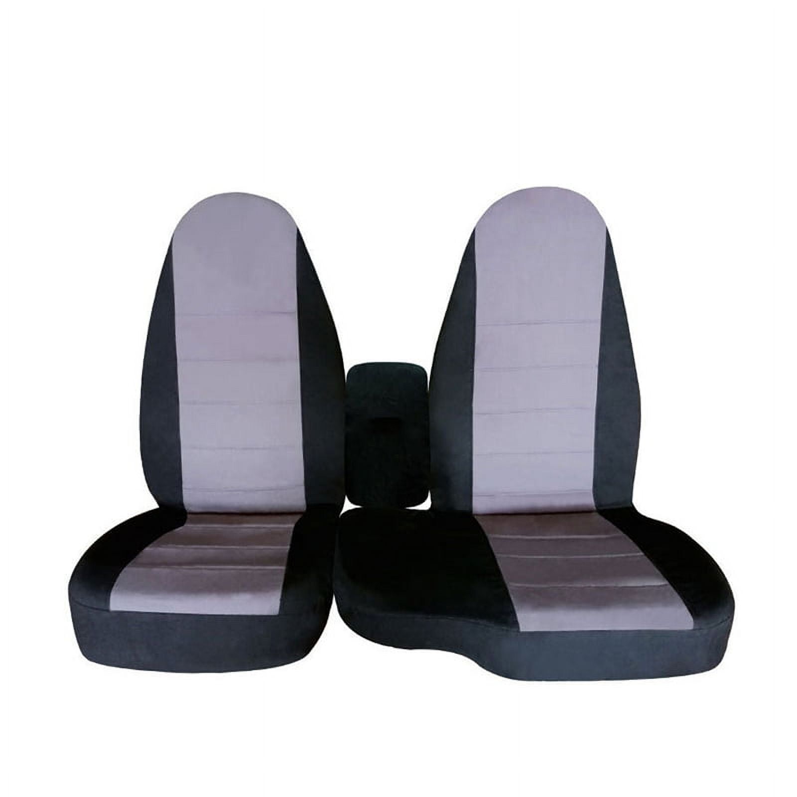 2PCS for 60/40 High Back Cover Front Car Cover Cushion No Armrest Cover ...