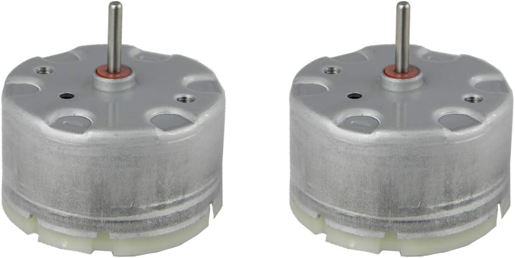 2PCS of 500 DC Motor 3V 3000rpm 6V 6000RPM 12v 12000RPM High Speed High ...