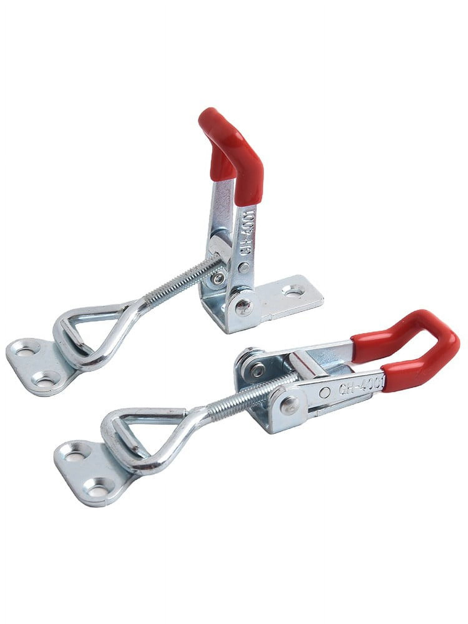 2PCS/set Door Bolt Type Fixture Quick Clamp Adjustable Galvanized Iron ...