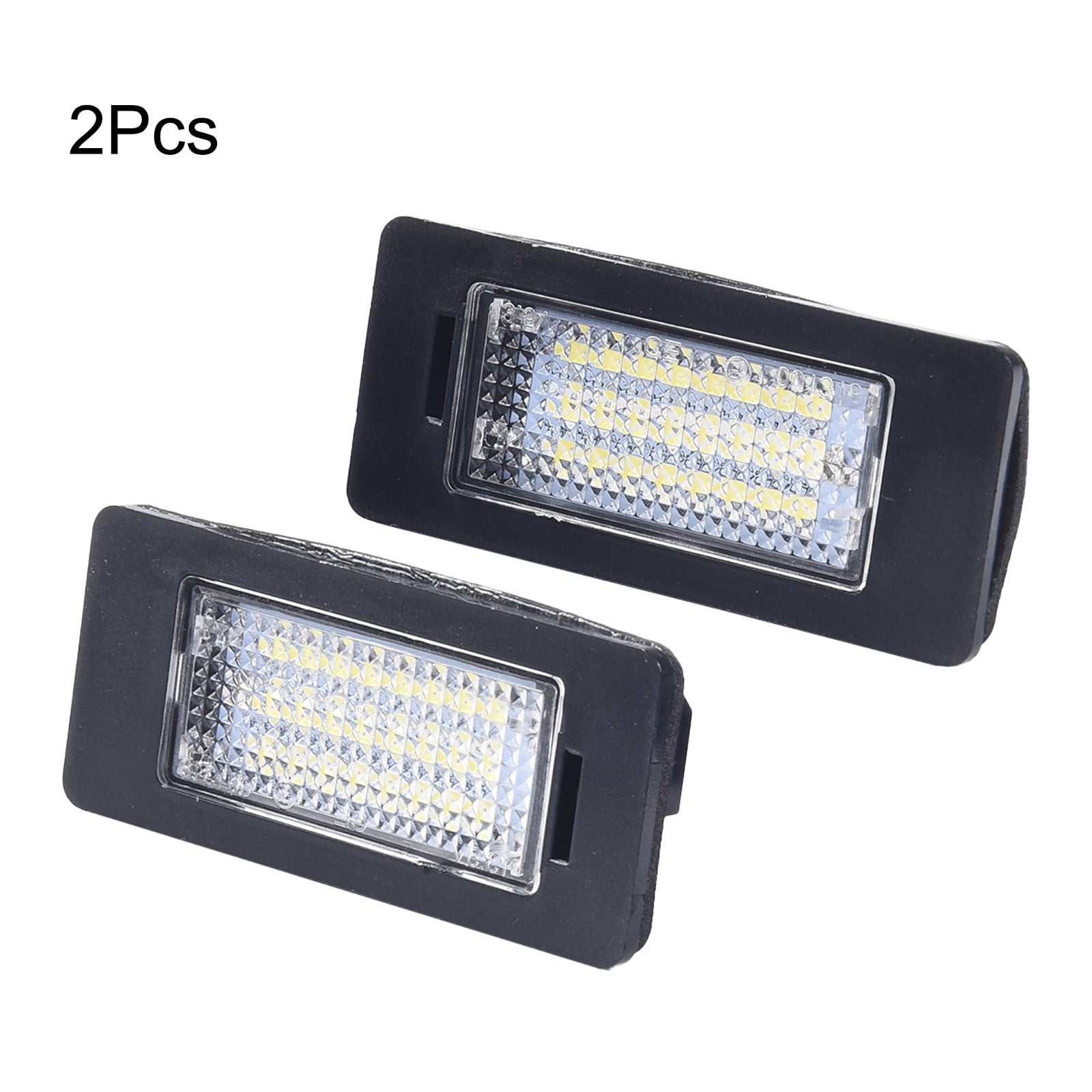 2PCS/set LED License Plate Light Bulb 250LM 6500K 5W For BMW E90 E92 ...