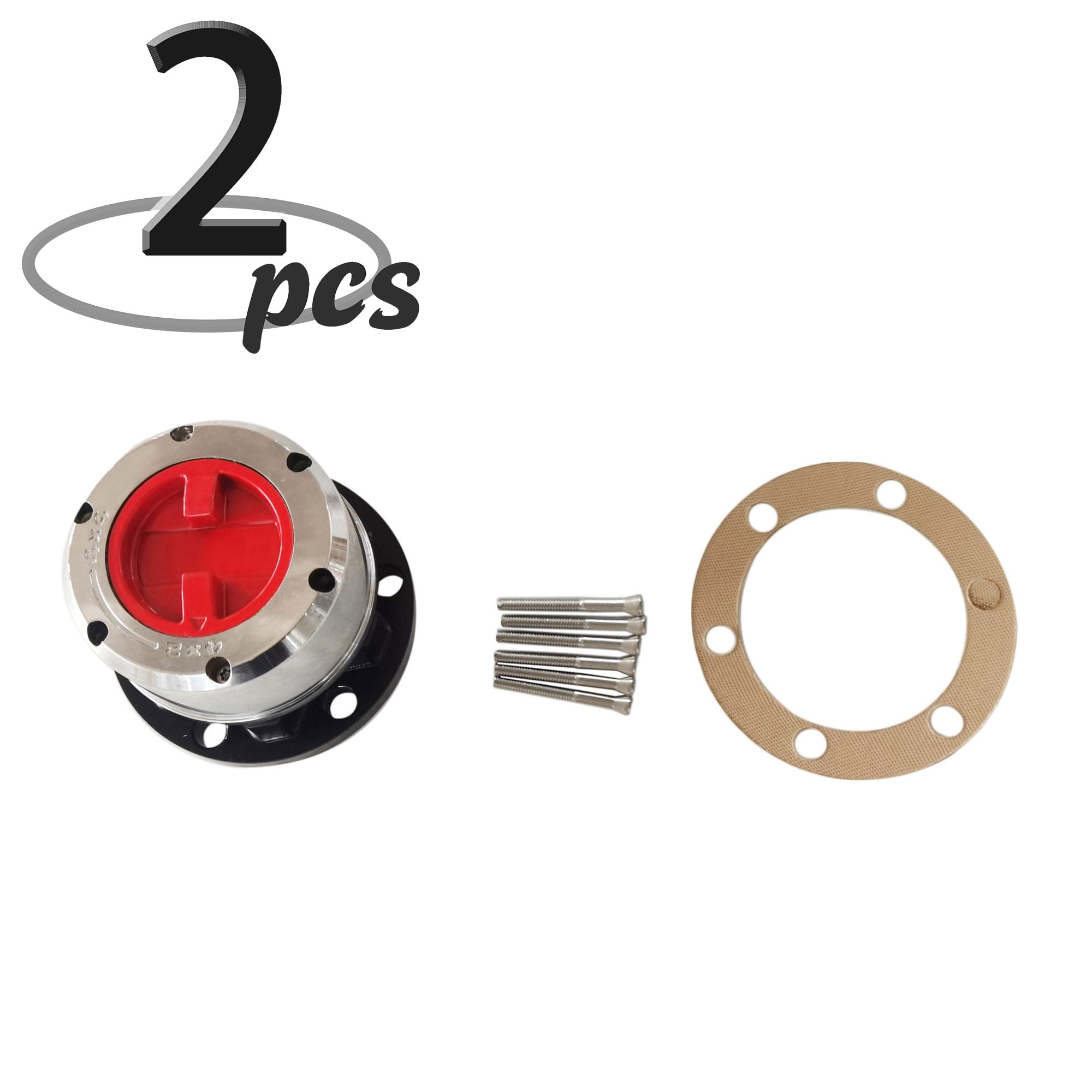 2PCs 27 Splines Front Locking Hub For 1971-1980 International Harvester Scoutt 2 Terra Traveller ...