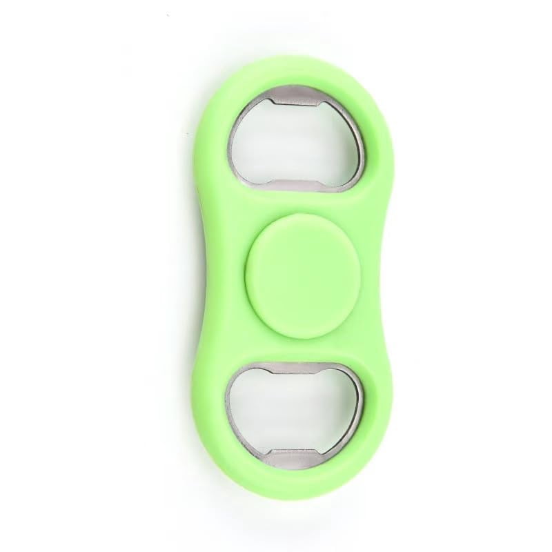 2PCs Double Head Beer Bottle Opener, Spinning Fidget Toy for Adults ...