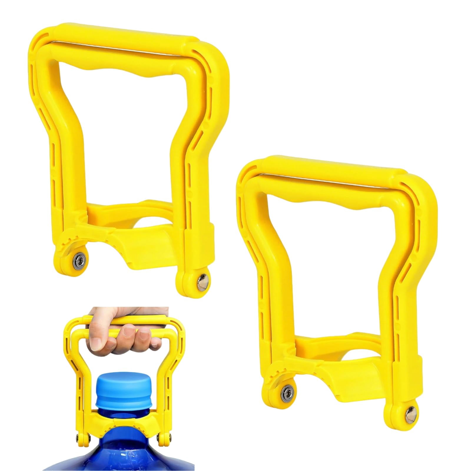 2PCs Heavy-Duty 5 Gallon Water Bottle Handle Dual-Mode Single or Two ...