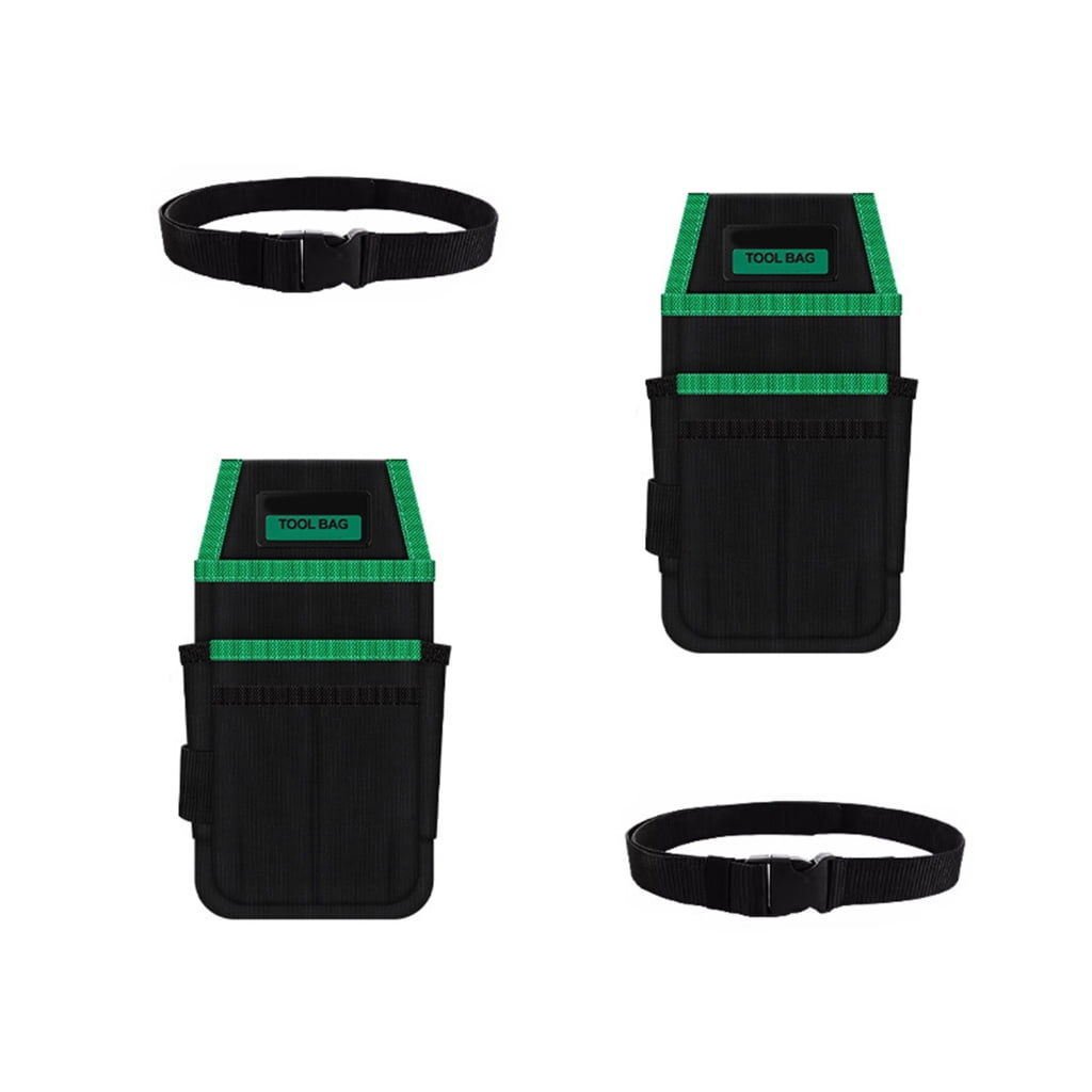 2PCs High Capacity Work Pouches Bag With Antislip Clip Professional ...