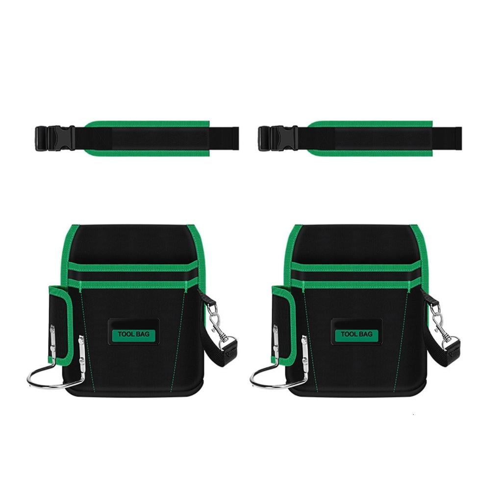 2PCs High Capacity Work Pouches Bag With Antislip Clip Professional ...