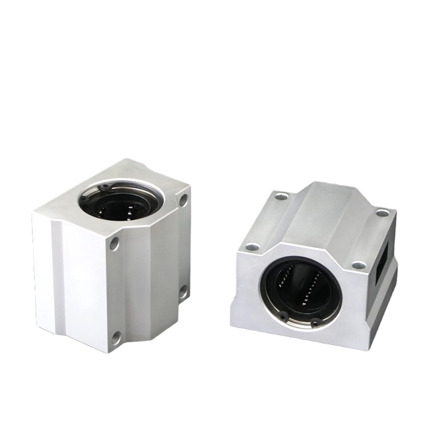 2PCs SCS30UU Aluminum Linear Motion Ball Bearing Box Bushing 72mm Long ...