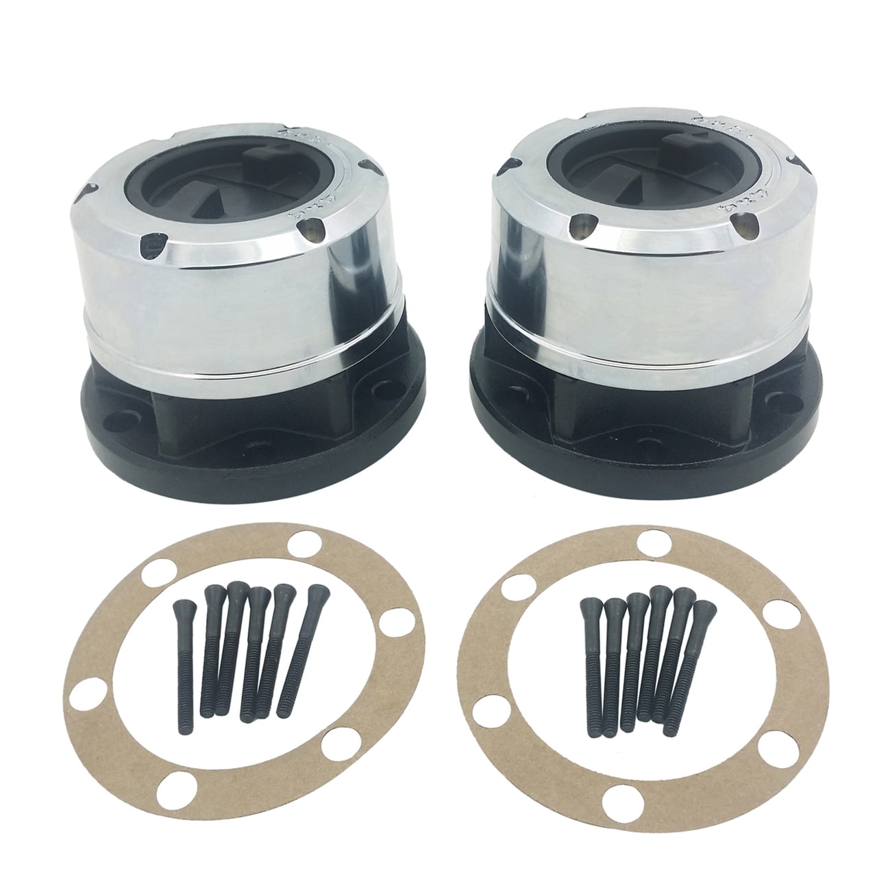 2PCs of 28 Spline Locking Hubs W/ Gasket For 1990-2004 Nissan Frontier ...