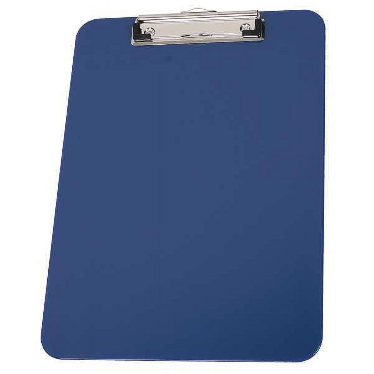 2 pc, Zoro Select 8-1/2" x 11" Plastic Clipboard, Royal Blue - Walmart.com