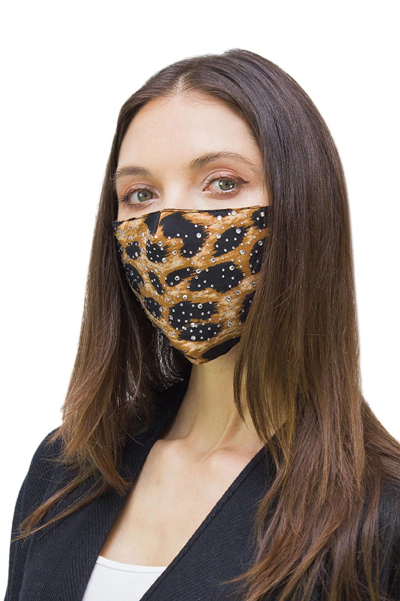 2PK ANIMAL STONE/SOLID FACE MASK - Walmart.com