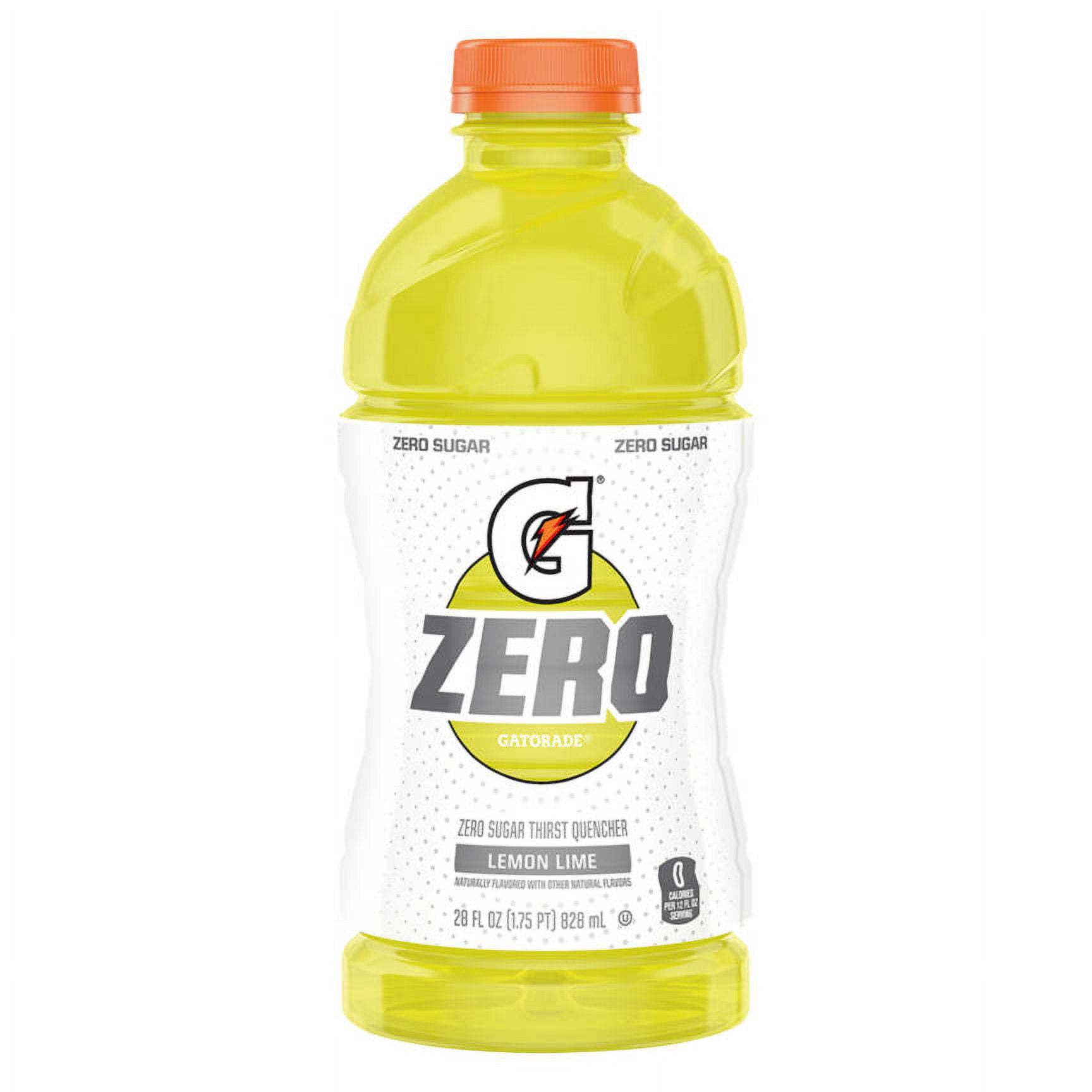 2PK - Gatorade G Zero Lemon Lime Zero Sugar Sports Drink, 28 fl oz - Walmart.com