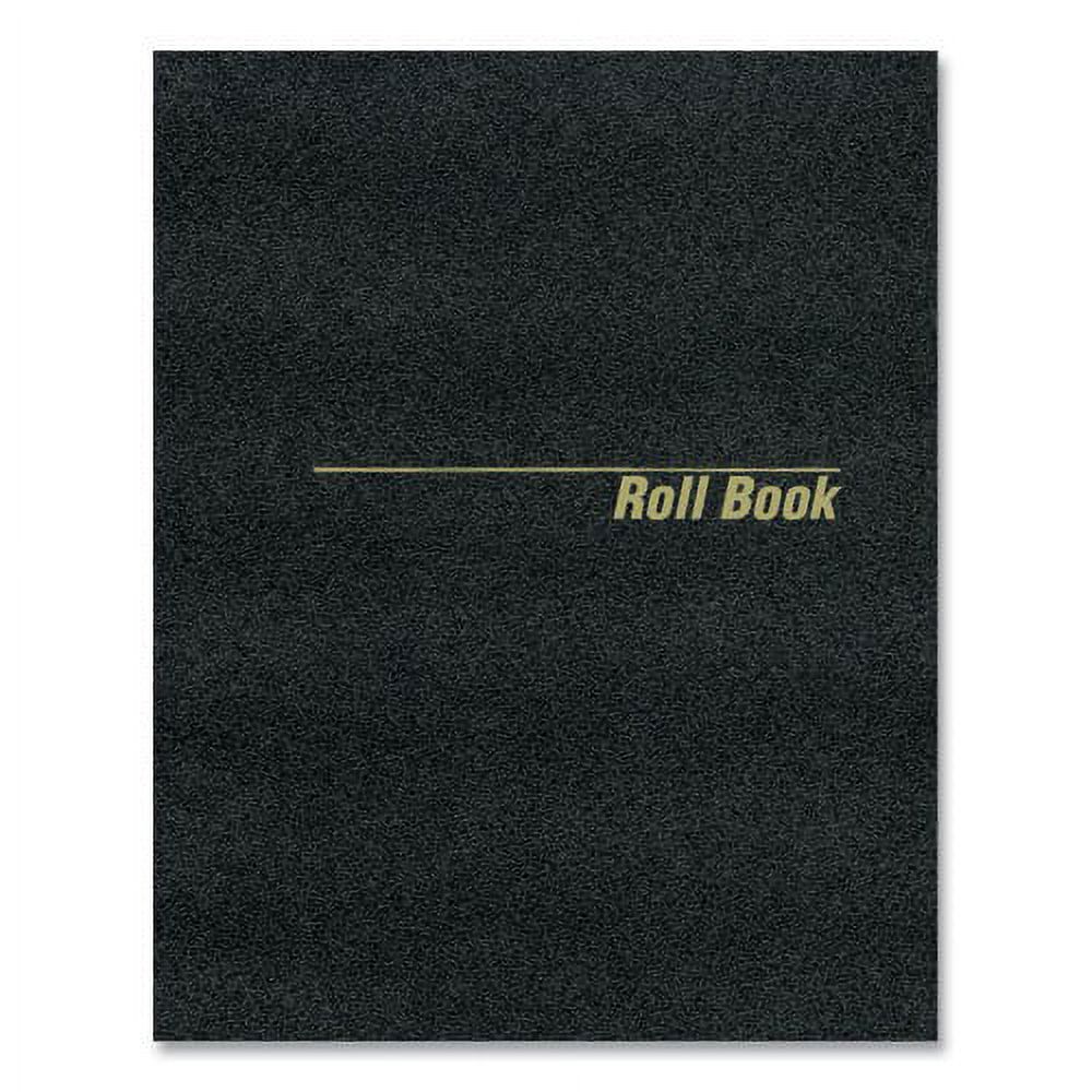 2PK National Paper Paper Paper Roll Call Book 9 1 2 X 7 7 8 Black 48 2PK National Paper Paper Paper Roll Call Book 9 1 2 X 7 7 8 Black 48