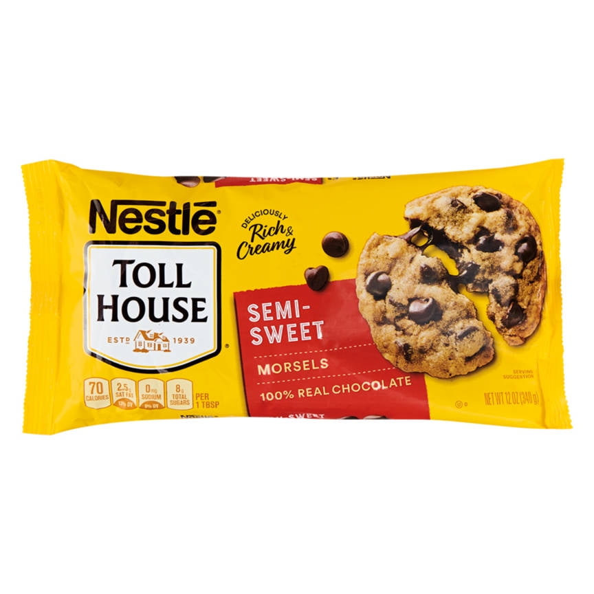 2PK - Nestle Semi Sweet Morsels, 12 oz - Walmart.com