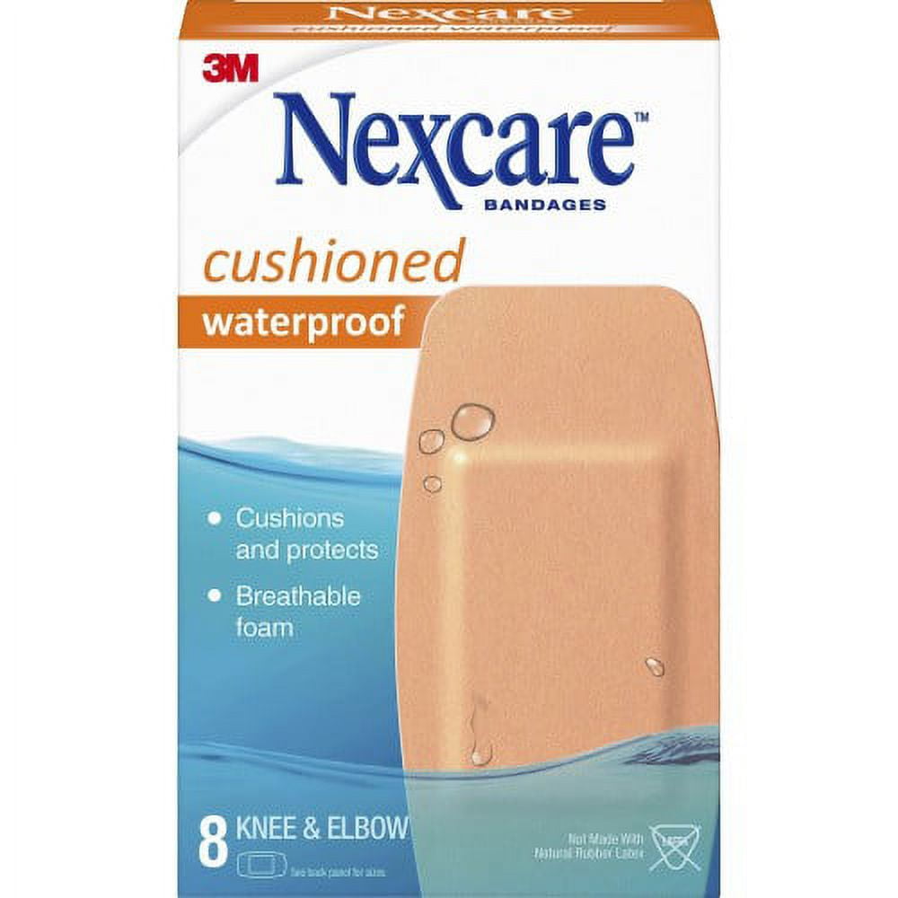2PK Nexcare Extra-Cushion Knee/Elbow Bandages (52208CB) - Walmart.com