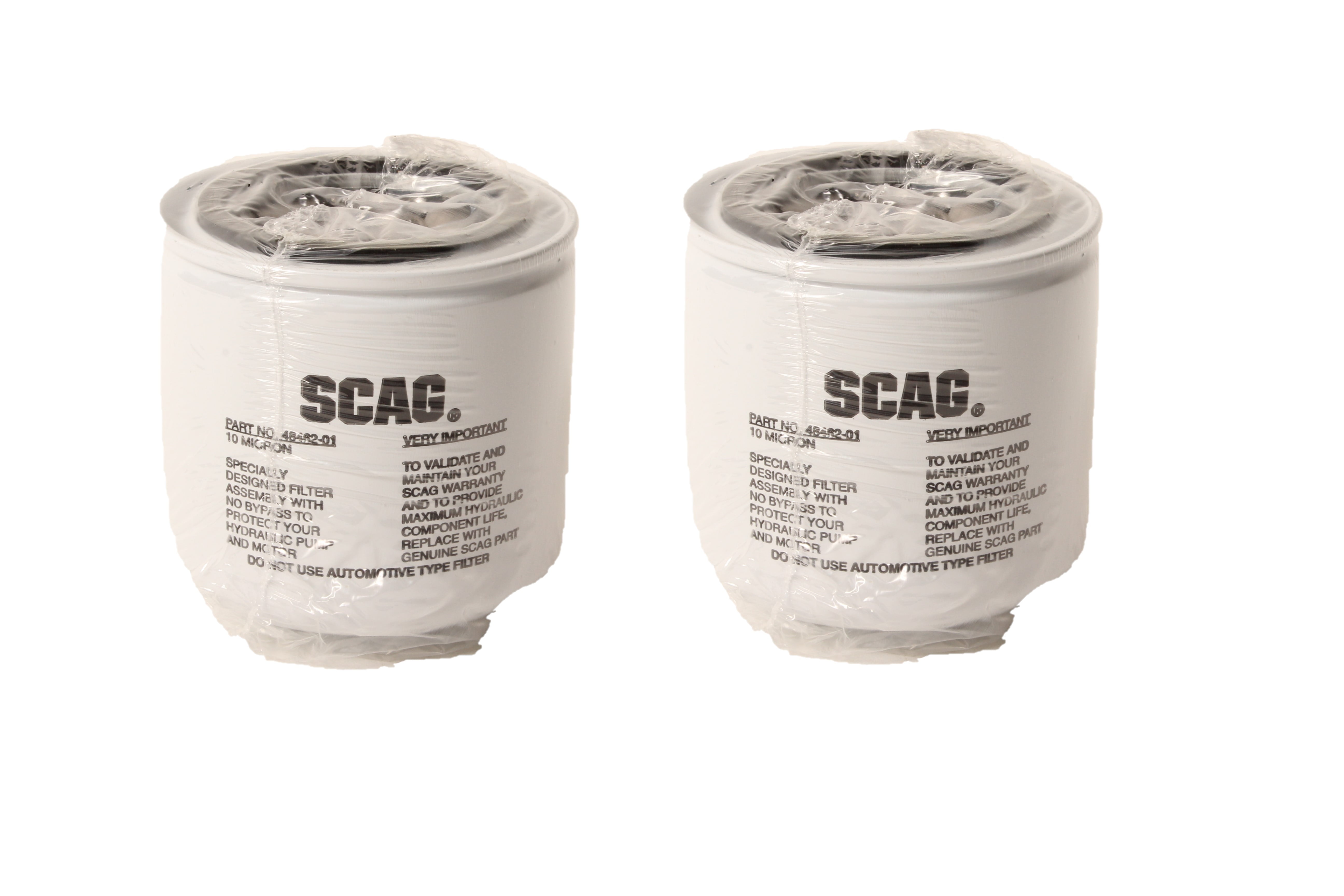 2PK OEM Scag 48462-01 Hydraulic Transmission Element Filters Fits 48471 ...