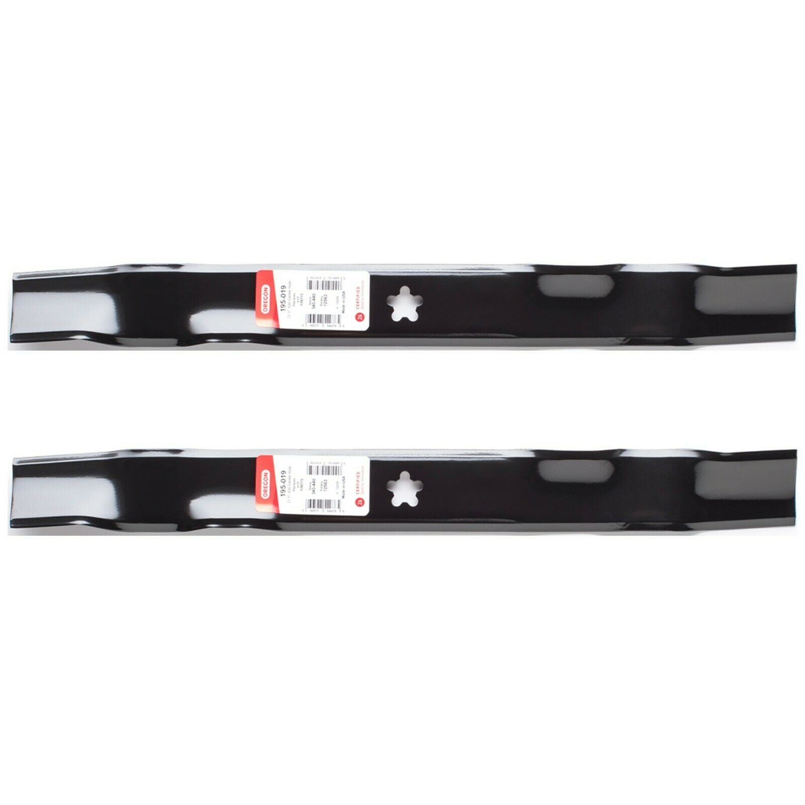2PK Oregon 195-019 Blades for 42" Husqvarna Craftsman Poulan 532138498 ...