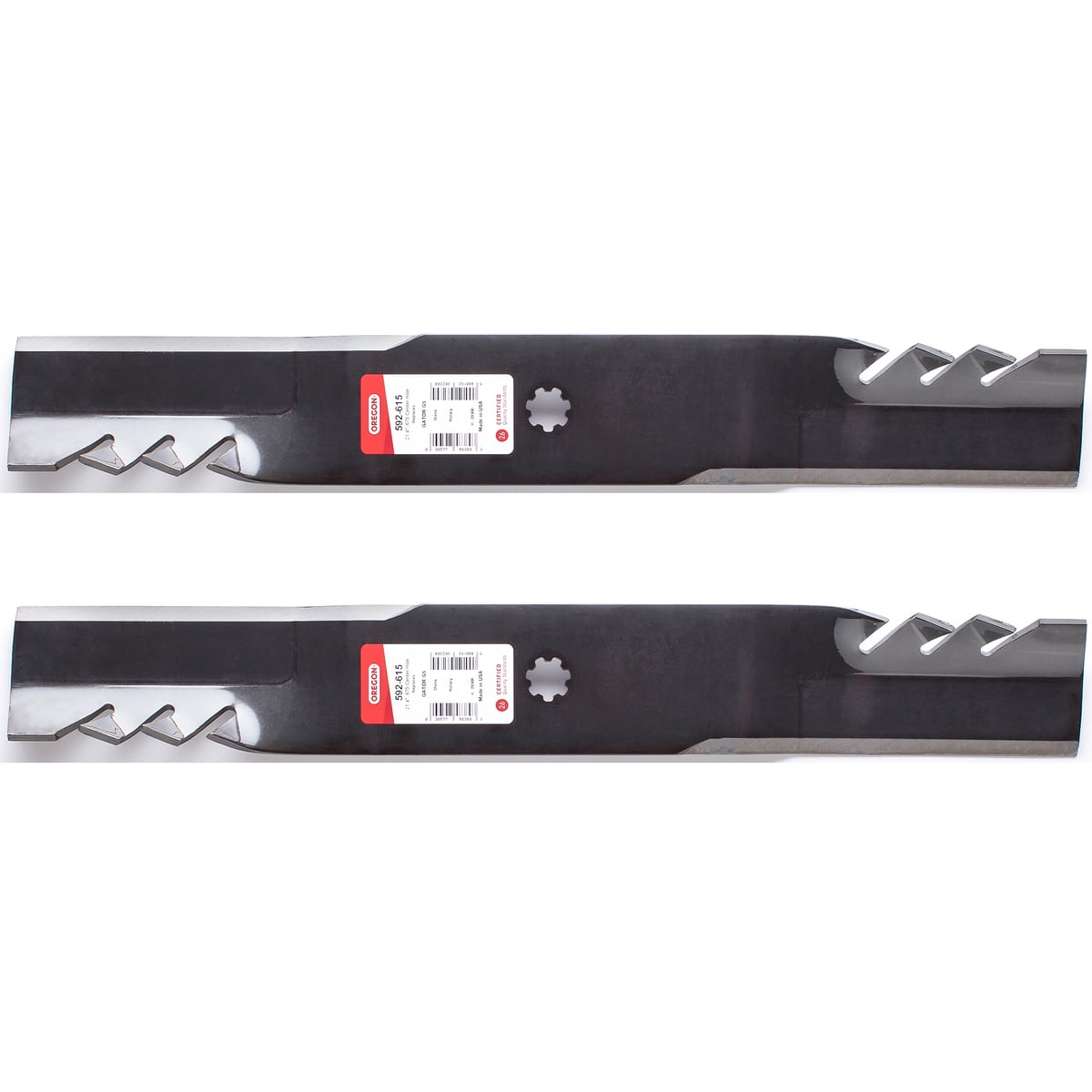2PK Oregon 592-615 G5 Gator Blades for 42" John Deere GX22151, GY20850 ...